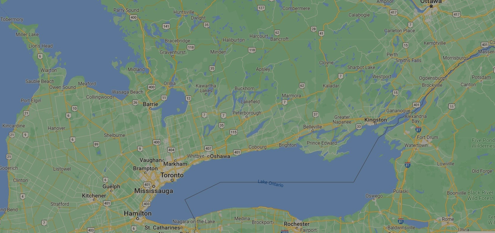 Drive Test Routes Ontario